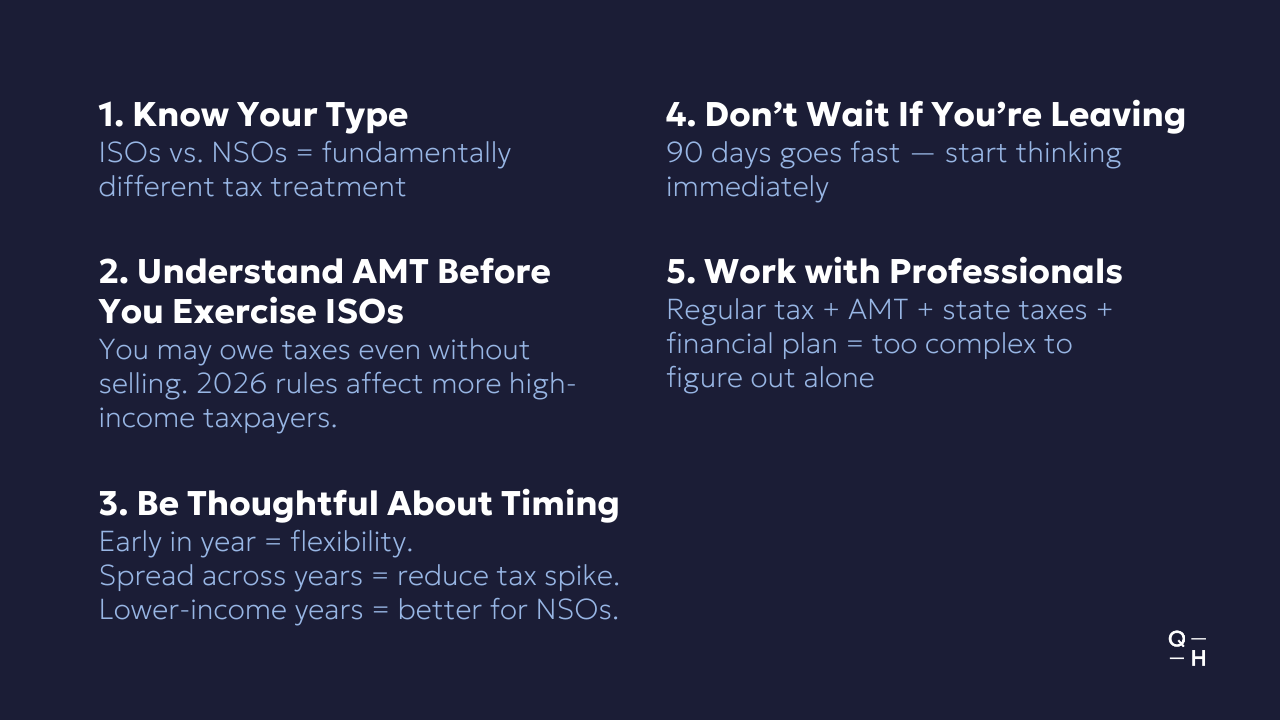 The Complete Guide to Exercising Stock Options: ISOs, NSOs, and AMT ...
